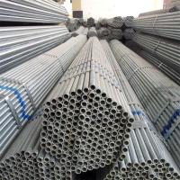 China Z70 hot dipped steel pipe , Galvanized Round Tubing EN39 EN10219 Standard for sale