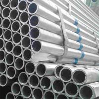 China Round Galvanized Steel Pipe Tube Hot Dipped Welded ISO SGS Certificate for sale