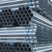 China 12m 6m Hot Dip Galvanized Steel Tube ASTM A53 ASTM A36 Standard for sale