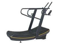 China Integrated Cardio Gym Equipment LED Curve Treadmill U+NF04 Commercial Performance for sale