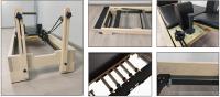 China Ergonomic Maple Wood Pilates Reformer U+PL001H with Inside Handle Design for sale