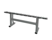 China Strap Single Tier Dumbbell Rack U+PL1049 Tested Portable Ready To Use Extended Range for sale