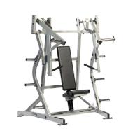 China Polished Iso Lateral Chest Press U+H1005 Compact Weight Horn Cable Driven Cushioned for sale
