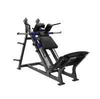China Brushed 45 Degree Hack Squat Machine U+H1024 ISO Compliant Extended Range Progressive for sale