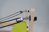 China U+PL001M Wooden Pilates Equipment Maple Pilates Reformer Adjustable with Aluminum Alloy Guide Rail for sale