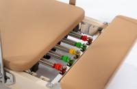 China Foldable Maple Pilates Reformer U+PL015A with Fully Enclosed Sliding Track for sale
