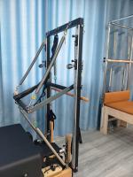 China Oak Pilates Reformer U+PL006EA with Vertical Tower Exercise System for sale