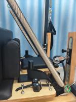 China Oak Pilates Reformer U+PL006EA with Vertical Tower Exercise System for sale