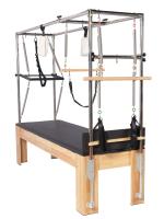 China Oak Wood Pilates Cadillac U+PL007 with Integrated Reformer Platform for sale