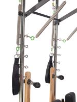China Oak Wood Pilates Cadillac U+PL007 with Integrated Reformer Platform for sale