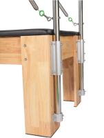 China Oak Wood Pilates Cadillac U+PL007 with Integrated Reformer Platform for sale