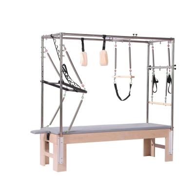 China U+PL002 Maple Wood Pilates Cadillac Professional With Full Body Stretch Frame for sale
