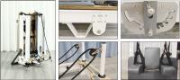 China Pec Fold Aluminum Reformer U+PL019S Space Saving Rolling Ergonomic Cushioned for sale