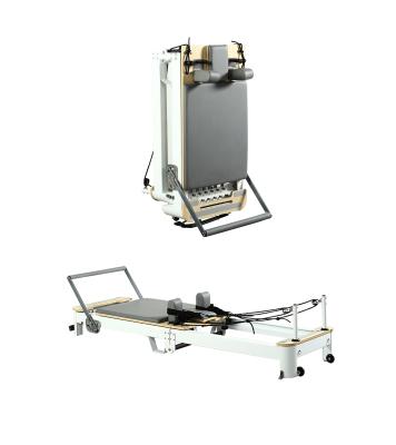 China Pec Fold Aluminum Reformer U+PL019S Space Saving Rolling Ergonomic Cushioned for sale