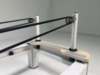 China Easy Assembly Metal Pilates Reformer Biceps Aluminum Pilates Reformer U+PL019 for sale