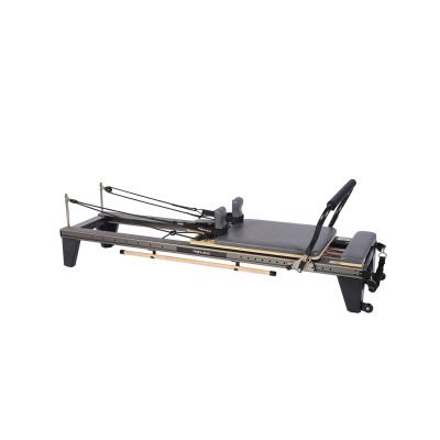China Rigid Machined Metal Pilates Reformer Glute Little Black Pilates Reformer U+PL013 for sale