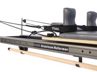 China Rigid Machined Metal Pilates Reformer Glute Little Black Pilates Reformer U+PL013 for sale