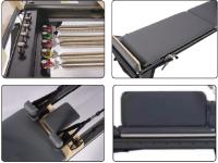 China Upholstered Metal Pilates Reformer Pin Aluminum Cadillac Reformer U+PL013B for sale