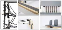 China Space Saving Metal Pilates Reformer Handle Aluminum Cadillac Reformer U+PL019CR for sale