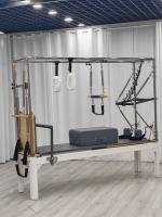 China Space Saving Metal Pilates Reformer Handle Aluminum Cadillac Reformer U+PL019CR for sale
