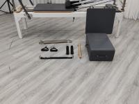 China Space Saving Metal Pilates Reformer Handle Aluminum Cadillac Reformer U+PL019CR for sale