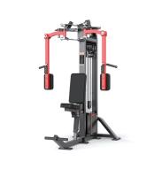 China Professional Strength Gym Equipments Polished Finish Pre Assembled Deck Pec Fly Machine U+H2002 for sale