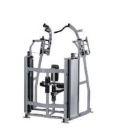 China Coordination Iso Pin Loaded High Front Lat Pulldown Machine U+H3009 Integrated for sale
