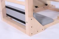 China Maple Wood Wooden Pilates Equipment Pilates Ladder Barrel U+PL003 Curved Stretch Frame for sale