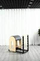 China Elite Wooden Pilates Equipment Maple Pilates Ladder Barrel U+PL003E Spinal Alignment for sale