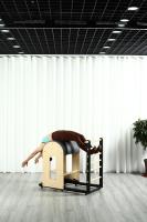 China Elite Wooden Pilates Equipment Maple Pilates Ladder Barrel U+PL003E Spinal Alignment for sale