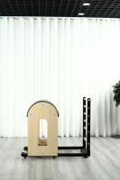 China Elite Wooden Pilates Equipment Maple Pilates Ladder Barrel U+PL003E Spinal Alignment for sale