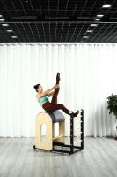 China Elite Wooden Pilates Equipment Maple Pilates Ladder Barrel U+PL003E Spinal Alignment for sale