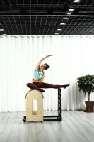 China Elite Wooden Pilates Equipment Maple Pilates Ladder Barrel U+PL003E Spinal Alignment for sale