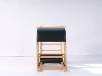 China Oak Wood Pilates Ladder Barrel U+PL008 with Traditional Curved Barrel Design for sale