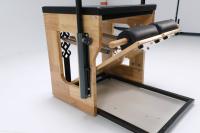 China Solid Wood Wooden Pilates Equipment Pilates Stability Chair U+XM004SM With 2.8cm Thick for sale