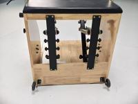 China Oak Wood Pilates Wunda Chair U+PL009 with Adjustable Spring Resistance for sale