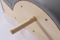 China Maple Wood Pilates Spine Supporter U+PL005 With Spinal Alignment Surface for sale