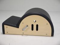 China Maple Wood Pilates Spine Corrector U+FM005 with Ergonomic Stretch Surface for sale