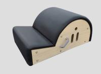 China Maple Wood Pilates Spine Corrector U+FM005 with Ergonomic Stretch Surface for sale
