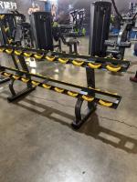 China Rope Two Tier Dumbbell Rack U+PL1048 Studio Grade Robust Quality Assured Quick Setup for sale