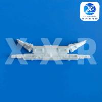 China White FTTH Round Fiber Optic Cable Protector Box - 10.2cm x 1.2cm x 1.0cm with 60N Tensile Strength for sale