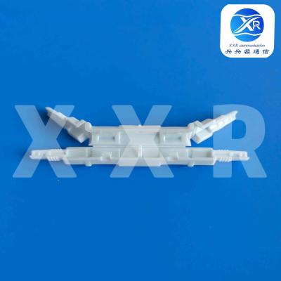 China White FTTH Round Fiber Optic Cable Protector Box - 10.2cm x 1.2cm x 1.0cm with 60N Tensile Strength for sale
