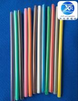 China 1.57 Inch Heat Shrink Fiber Optic Splice Protector 1.5mm Steel Rod 40mm Length for sale