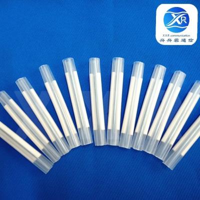 China Transparent Fiber Optic Cable Protection Sleeve with 1.0mm Double Steel Rod for FTTH Drop Splice Closure for sale