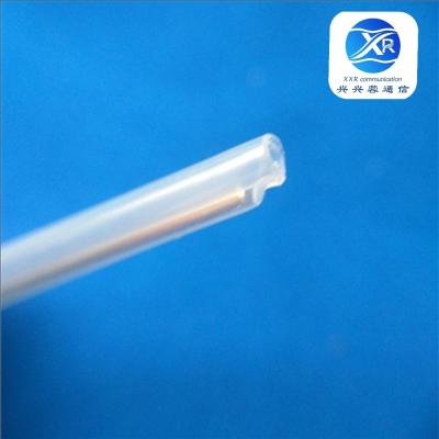 China 60mm Crystal Clear Heat Shrink Fiber Splice Protection Sleeve with 1.5mm Steel Rod and 3.0mm Shrunk Diameter for sale