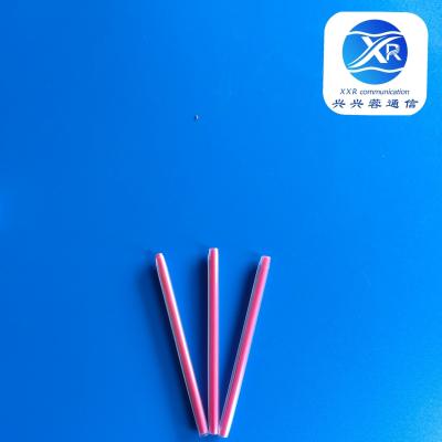 China 2.9mm Pink Fiber Optic Fusion Splice Protection Sleeves with 304SS Steel Rod - 40/45/60mm Lengths for sale