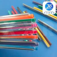 China Colorful Heat Shrink Fiber Splice Protection Sleeves 1.0-1.5mm Steel Rod for FTTH Distribution Box for sale
