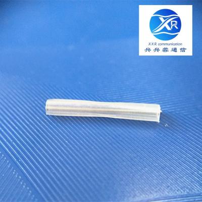China White Fiber Optic Cable Protection Sleeve 1.0mm Steel Rod with 3.5-3.8mm OD for FTTH Applications for sale