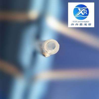 China 40mm Precontracted Short Fiber Optic Protection Tube with 0.5mm Steel Rod and 1.4mm Shrunk OD for sale