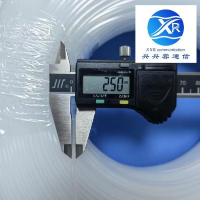 China 5mm Bare Fiber Protection Tube for ODF and Fiber Splice Closure Applications with 1500V Voltage Rating for sale